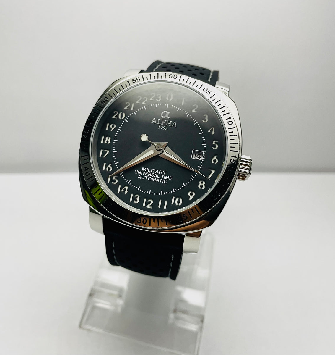 Alpha Military 24 hours automatic watch – ALPHA EUROPE