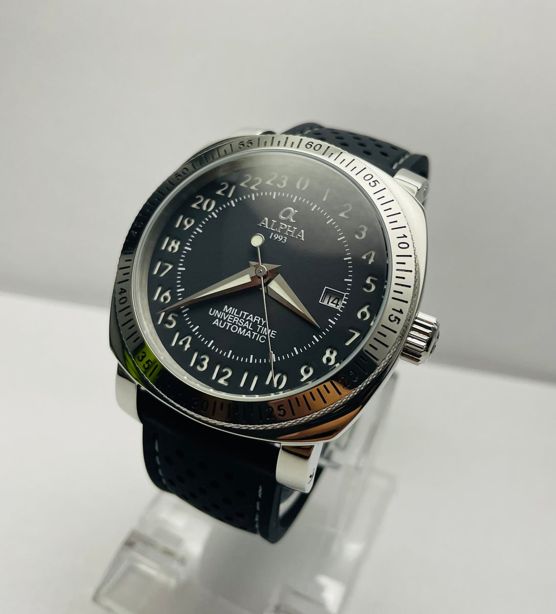 Alpha Military 24 hours automatic watch – ALPHA EUROPE