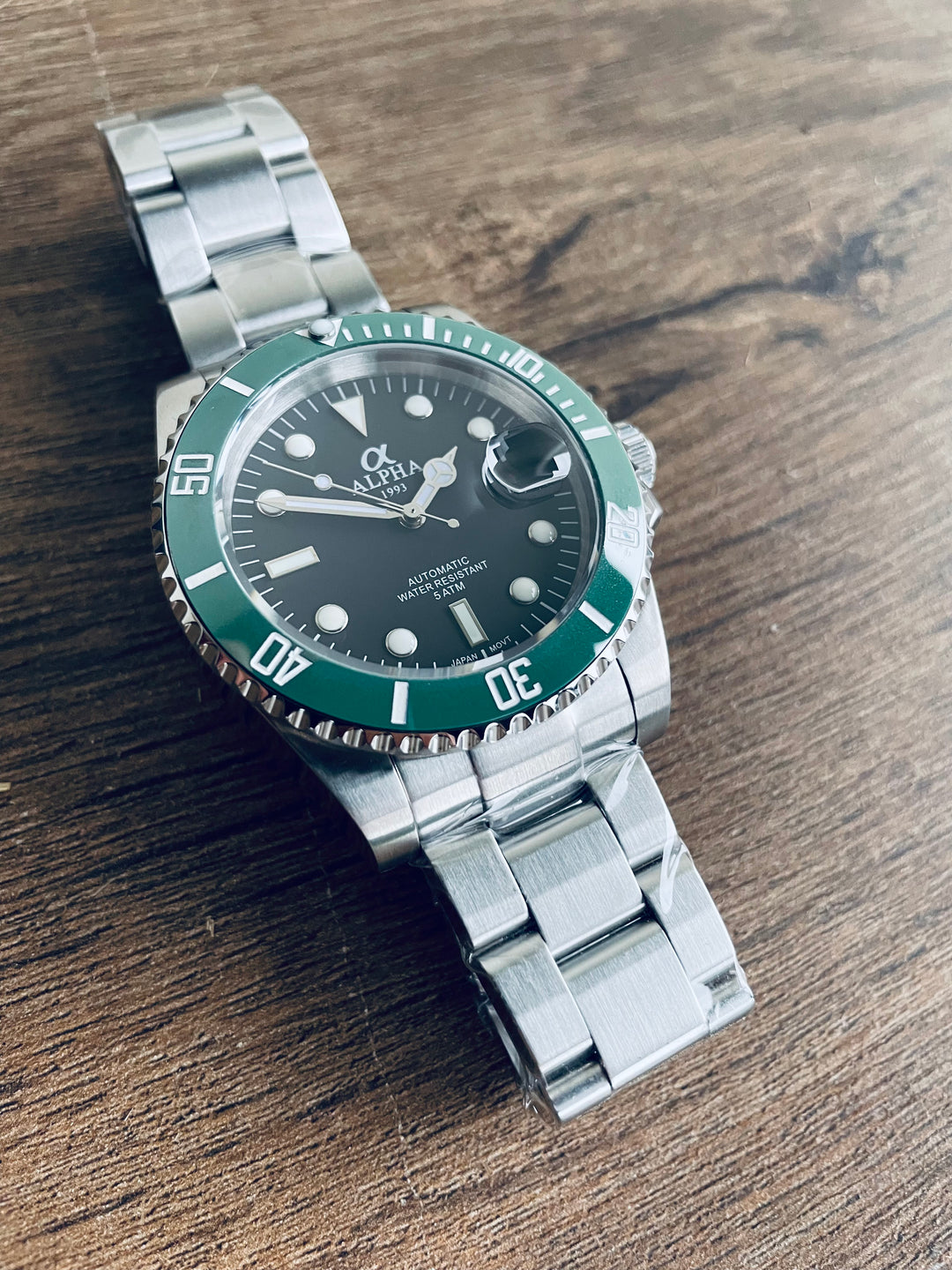 Alpha Submariner automatic watch with ceramic bezel – ALPHA EUROPE